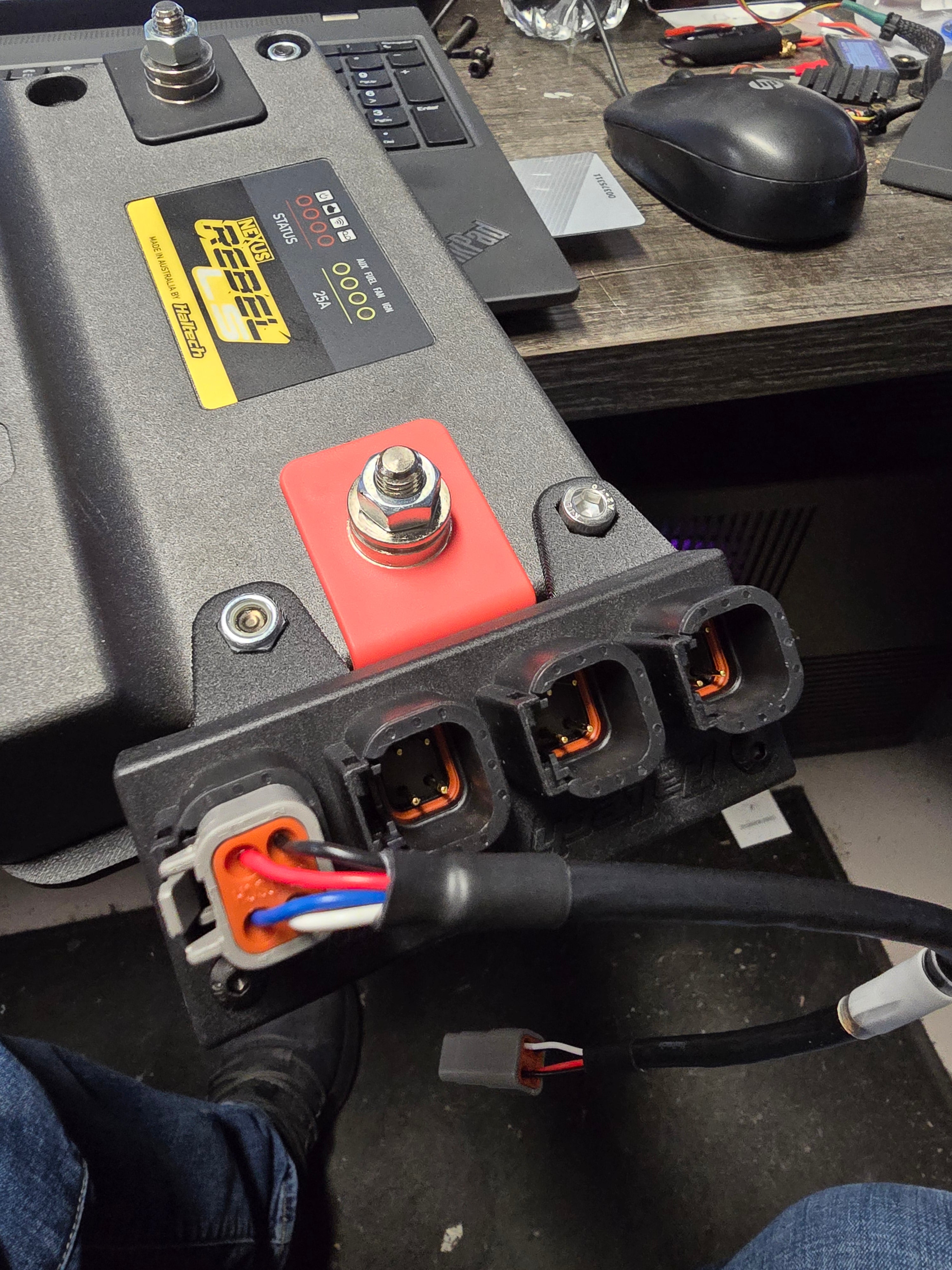 Haltech R3 or Rebel ecu side mount for Can Bus Hub – CarChains3D LLC