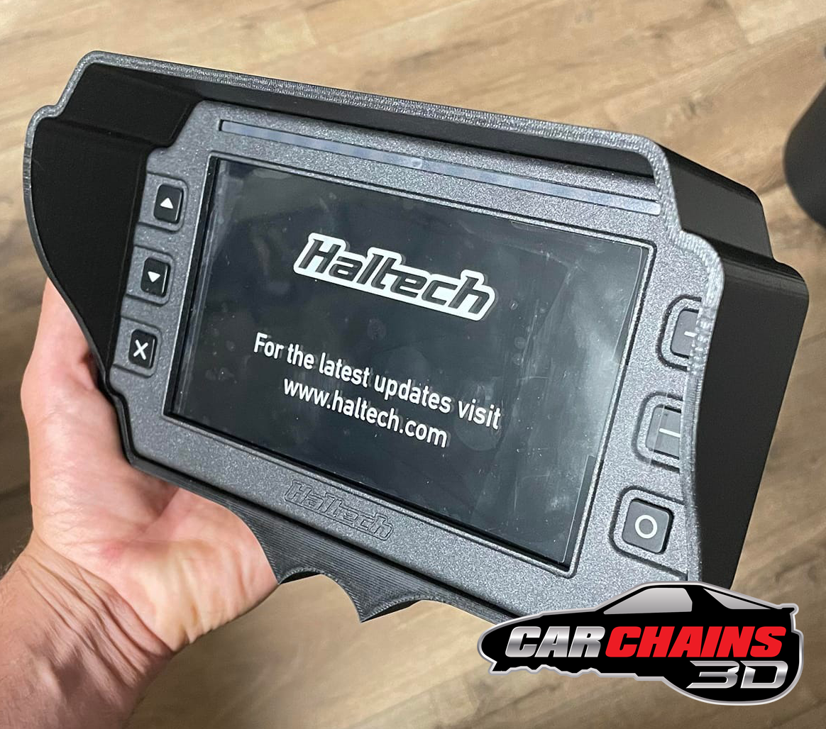 3D Printed Haltech IC-7 Universal Column Mounts - CarChains3d – CarChains3D LLC