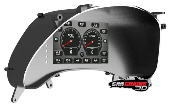 3D Printed Tinker All-In-One Digital Dash Cluster for 1997-2004 Chevro ...