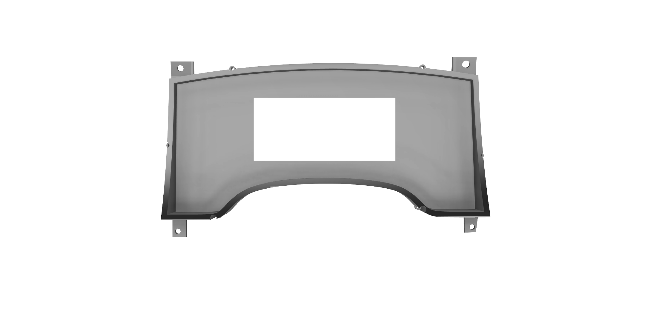 3D Printed Digital Dash Bezel for 1994-1997 Chevrolet S10, Blazer, and ...